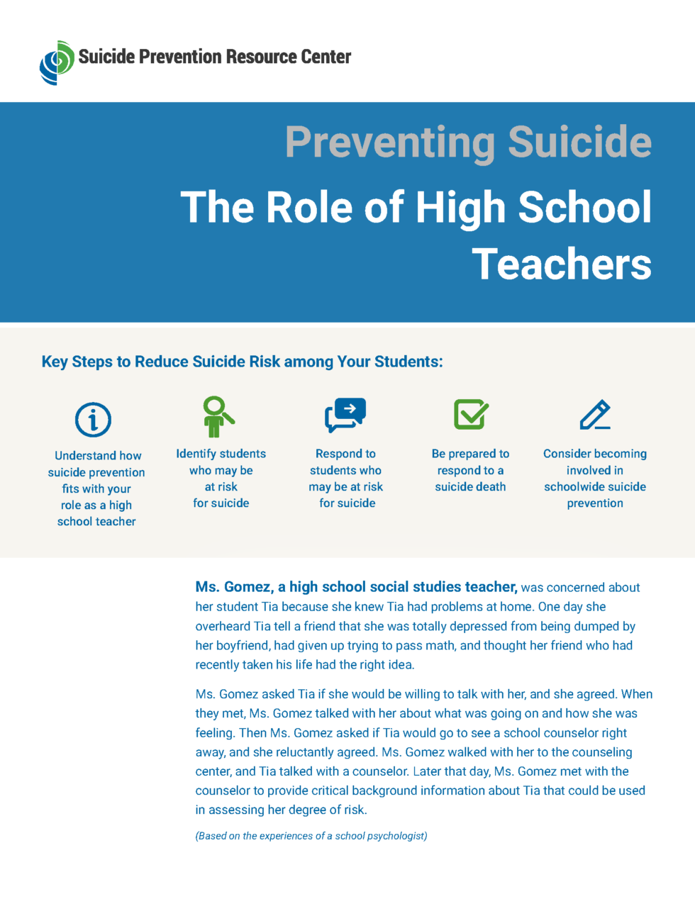Resources for Youth and Schools | Nebraska Youth Suicide Prevention